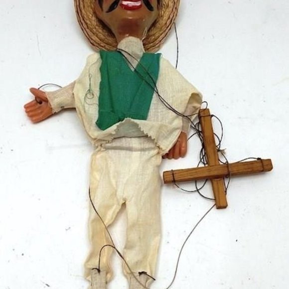Accessories | Vintage Collectible Latin Man Marionette Puppet | Poshmark